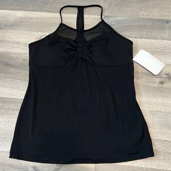 Fabletics | Tops | Nwt Fabletics Addison Performance Tank With Sheer ...